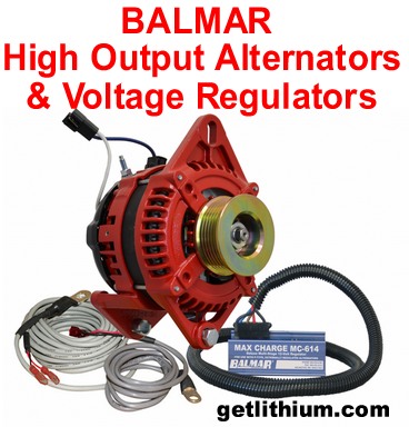 Balmar/ DC Power Solutions/ Nations Alternator upgrades and powerful ...